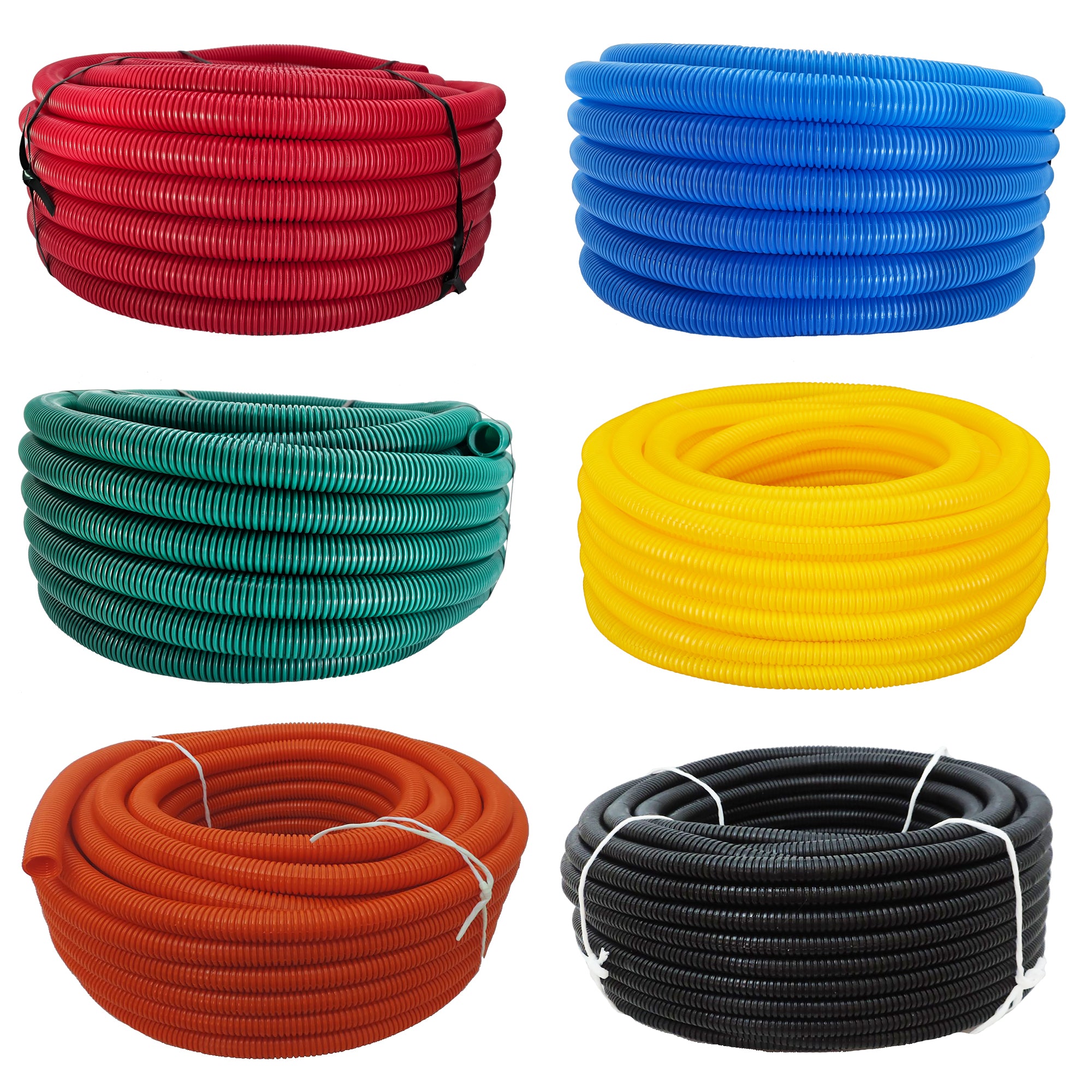 HydroMaxx® Flexible PE NON-Split Corrugated Wire Loom Tubing ...